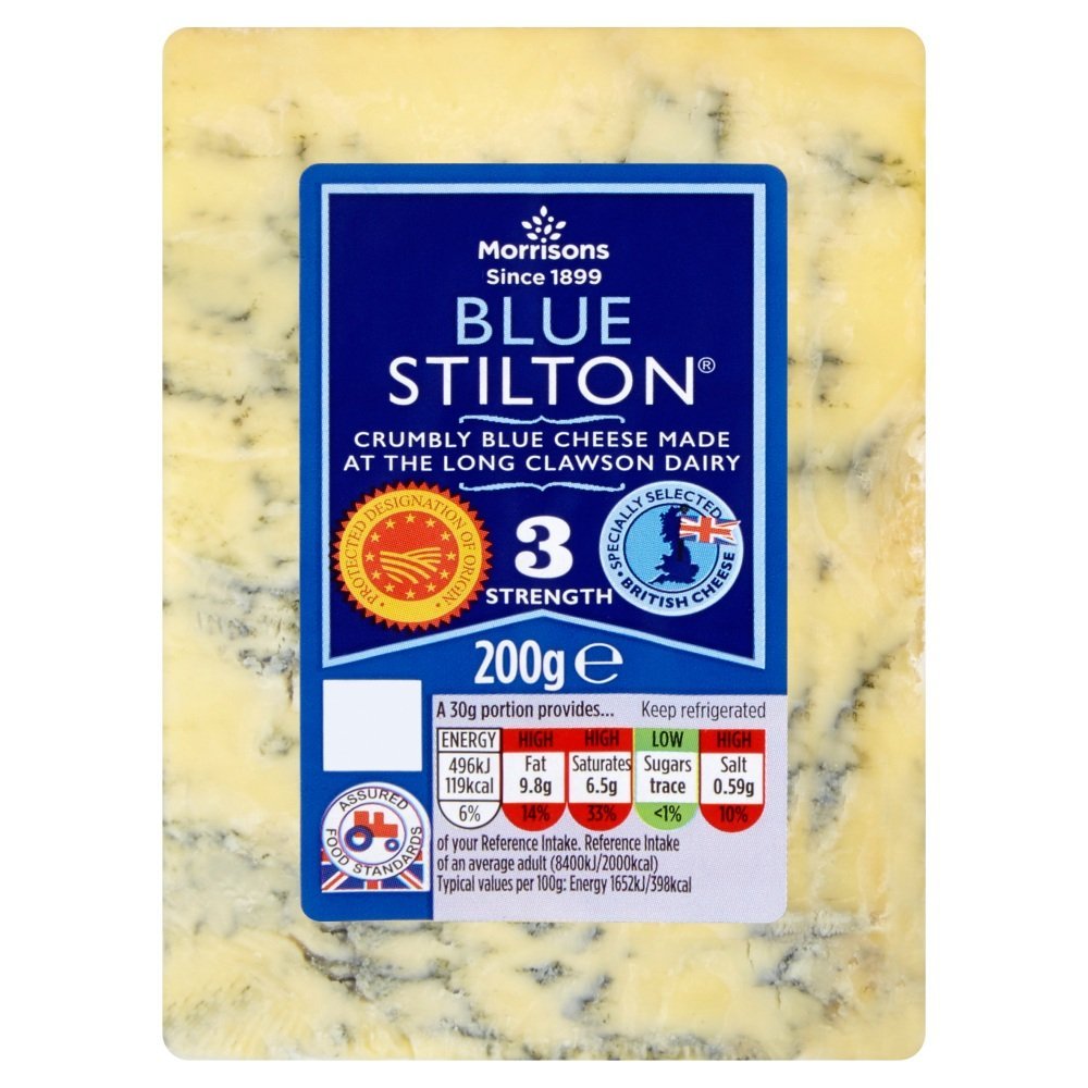 Morrisons British Blue Stilton 200g | Desertcart INDIA