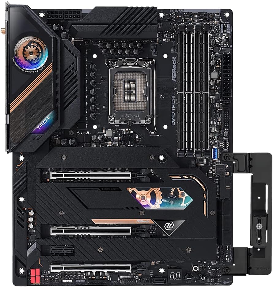 ASROCK Z690 Taichi Socket LGA1700/ Intel Z690/ DDR5/ AMD Crossfire ...