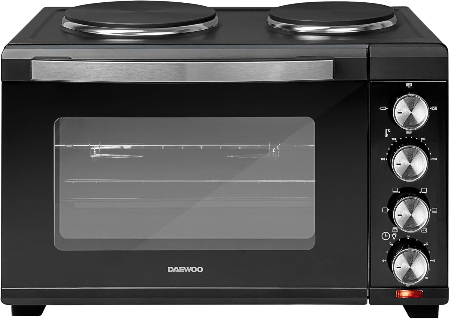 Daewoo Mini Countertop Electric Cooker, 42 Litre Oven And Grill With ...