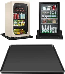 Amazon.com - Mini Fridge Mat, 24''x24'' X0.8'' Mini Fridge Drip Trays ...