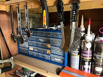 Draper 12015 Plastic Organiser with 30 Drawer, 500mm x 160mm x 255mm ...