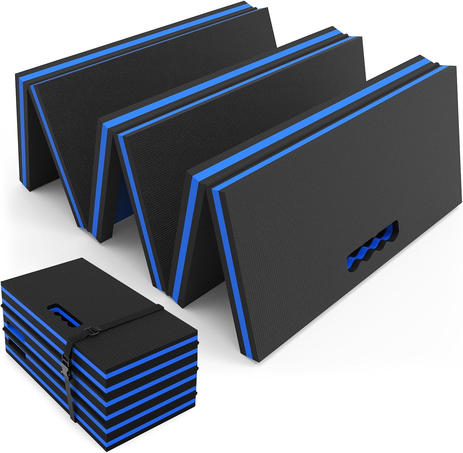 Amazon.com: SKYJDM Thick Mechanic Mat, Foldable EVA Mat with Magnetic ...