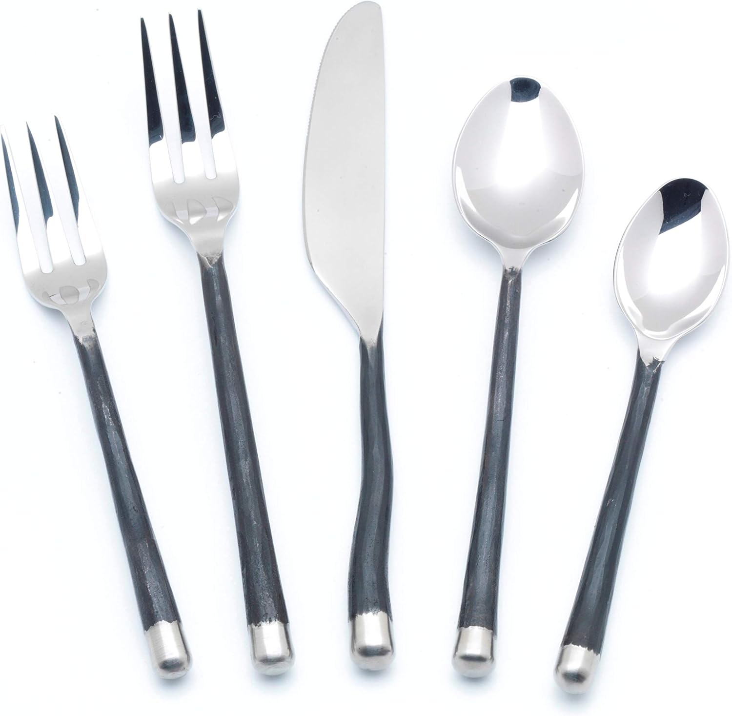 Amazon.com | William Sheppee Meteor 20 Piece Set Dinner Flatware, 4 ...