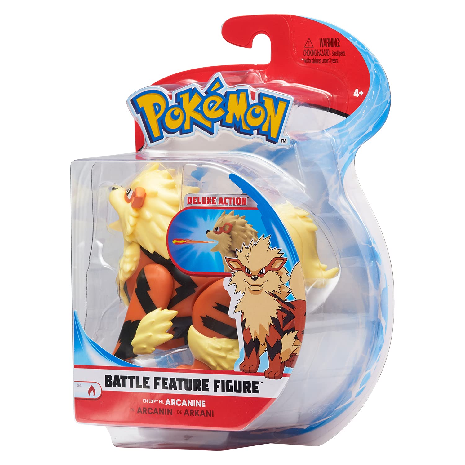Buy Pokémon - Battle Feature - Arcanine (Arcanine) - 12cm Arccanin ...