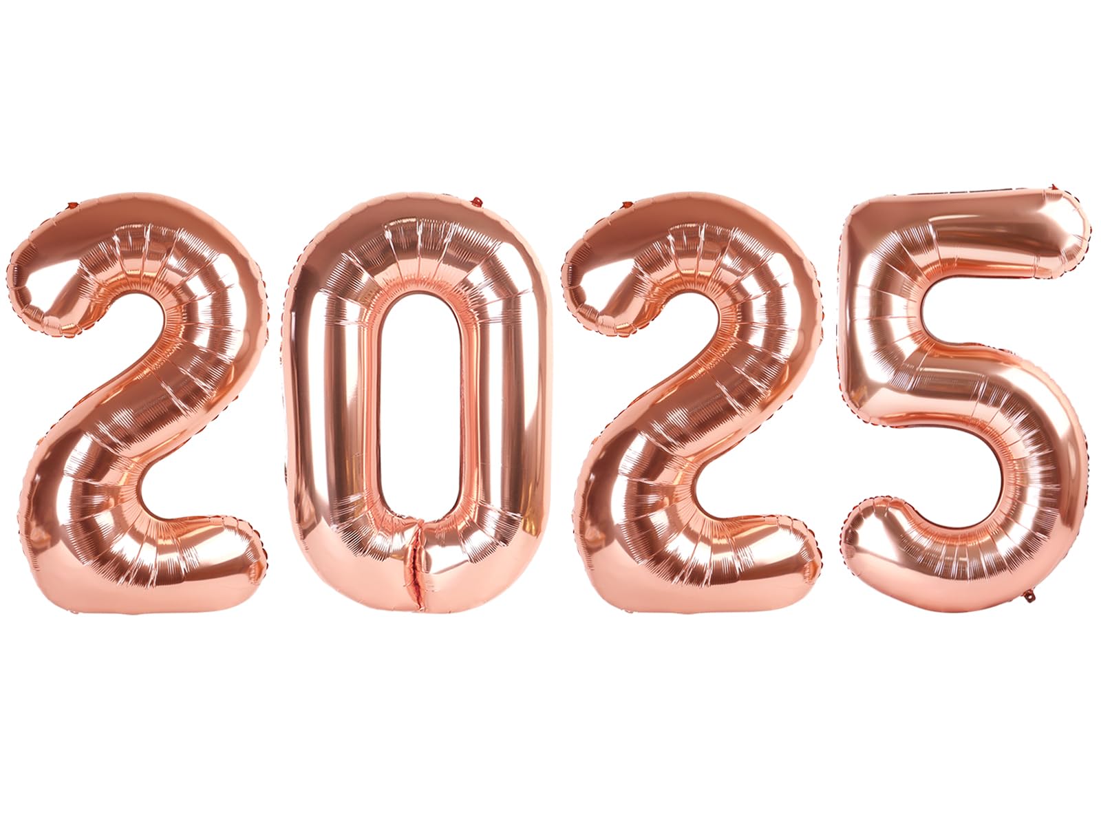 Amazon.com: 2025 Balloon Numbers - 40 Inch Rose Gold New Years Eve ...