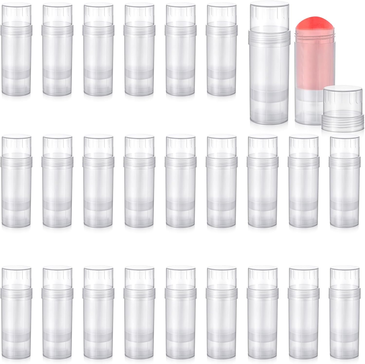 Amazon.com: Dimeho 24pcs Empty Deodorant Containers Top Filling ...
