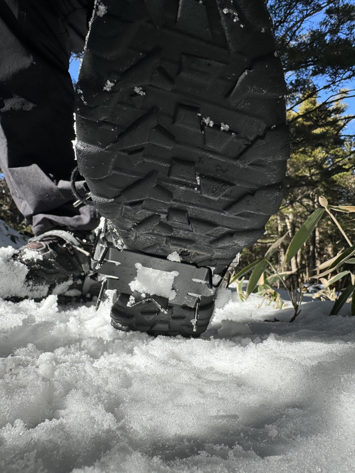 Amazon | エバニュー(EVERNEW) 4本爪アイゼン EBY012 | エバニュー(EVERNEW) | アイゼン