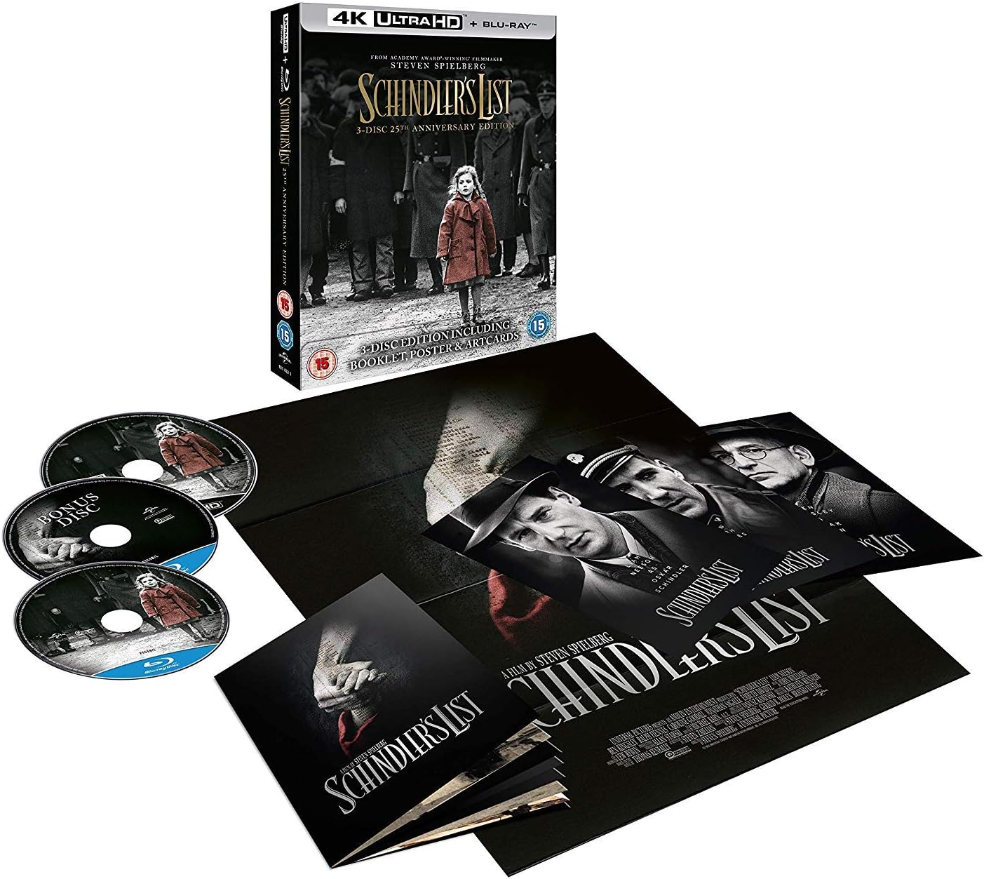 Schindler's List - 25th Anniversary Edition (Includes Photos, Poster ...