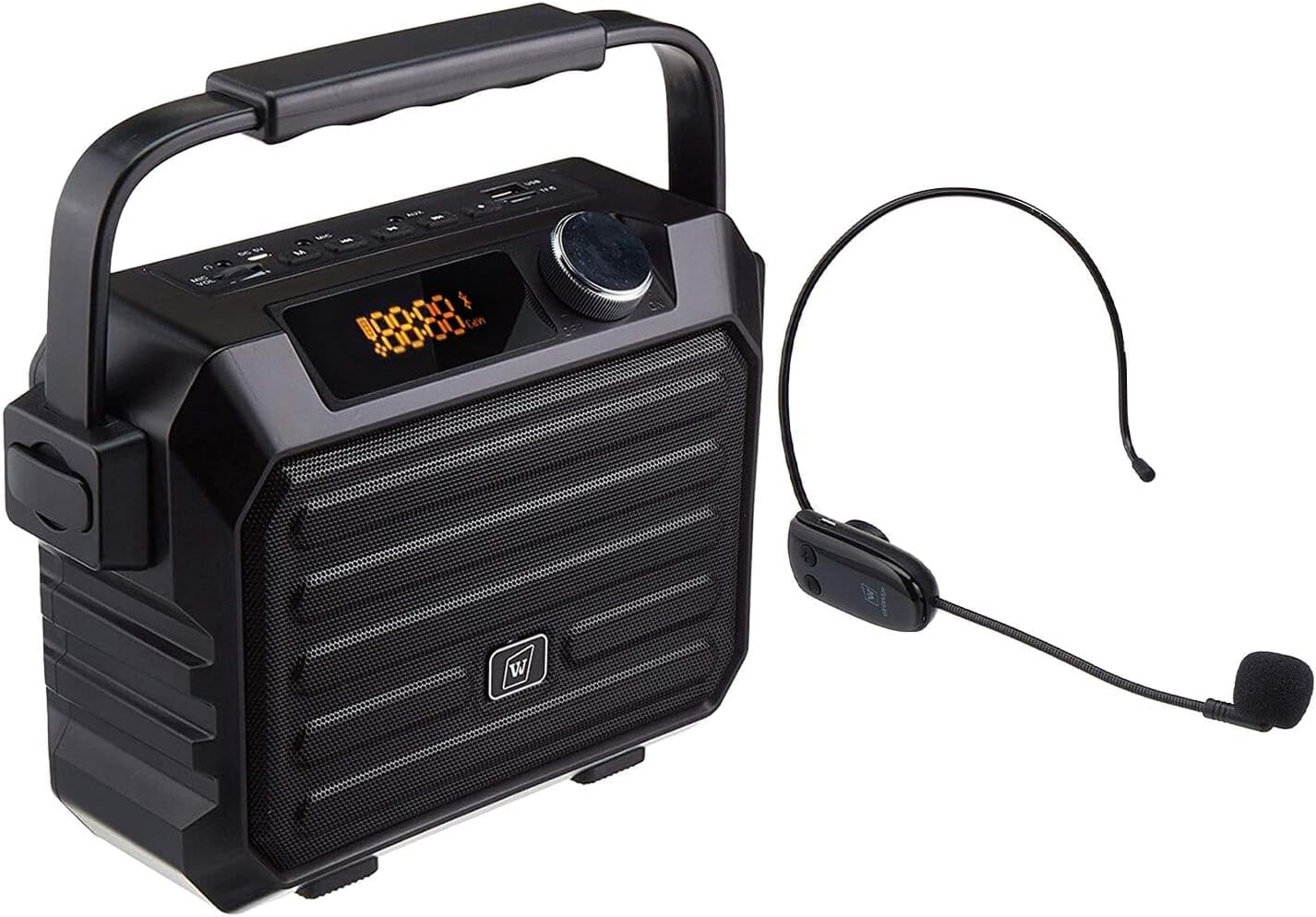 Amazon.com: Voice Amplifier for Teachers - Wireless Microphone Headset ...