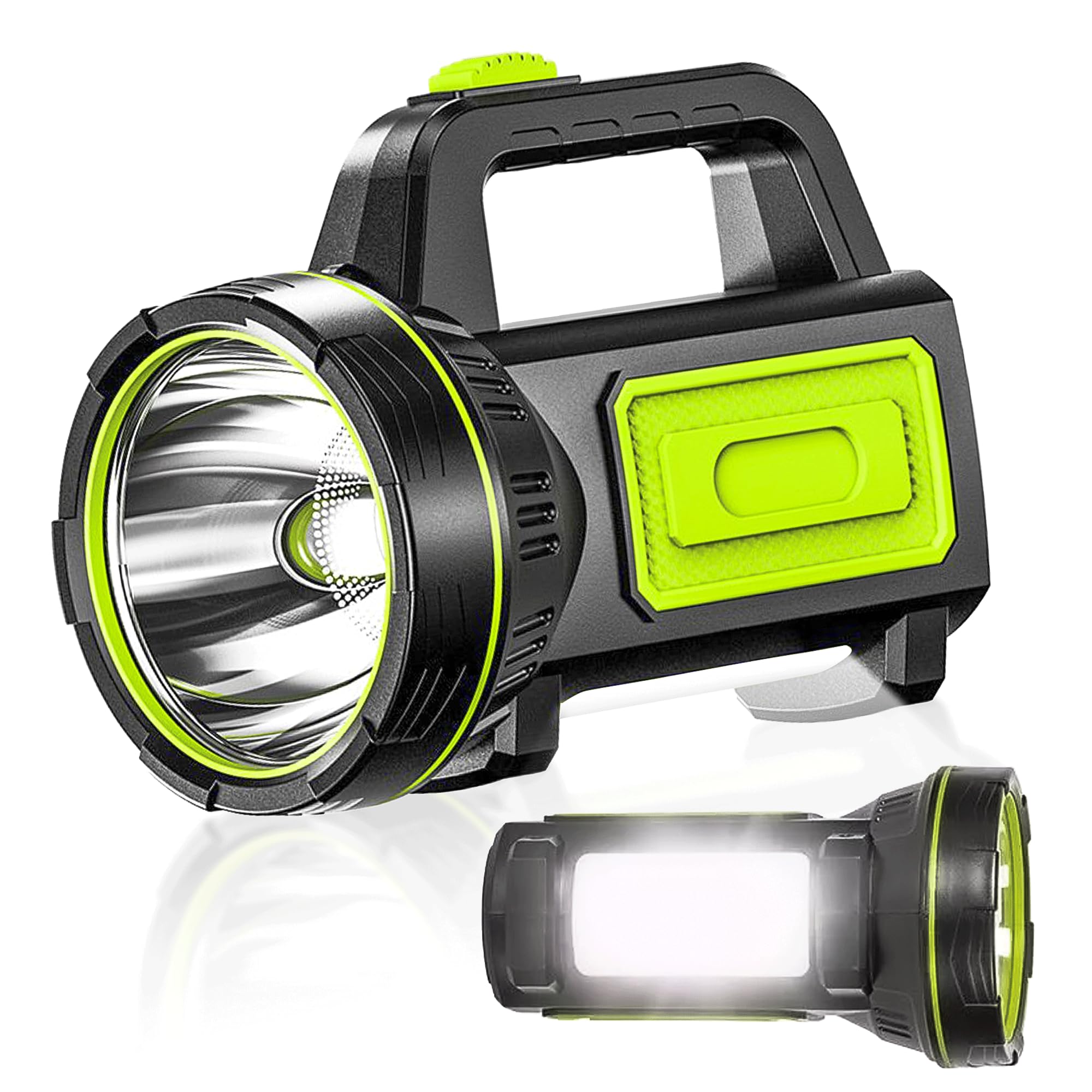 NIANPU Ultra-Bright LED Rechargeable Torch – 1000LM Handheld Flashlight ...