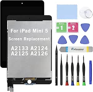 Amazon.com: 7.9" Screen Replacement for iPad Mini 5 A2133 A2124 A2125 A2126 LCD Display Glass ...