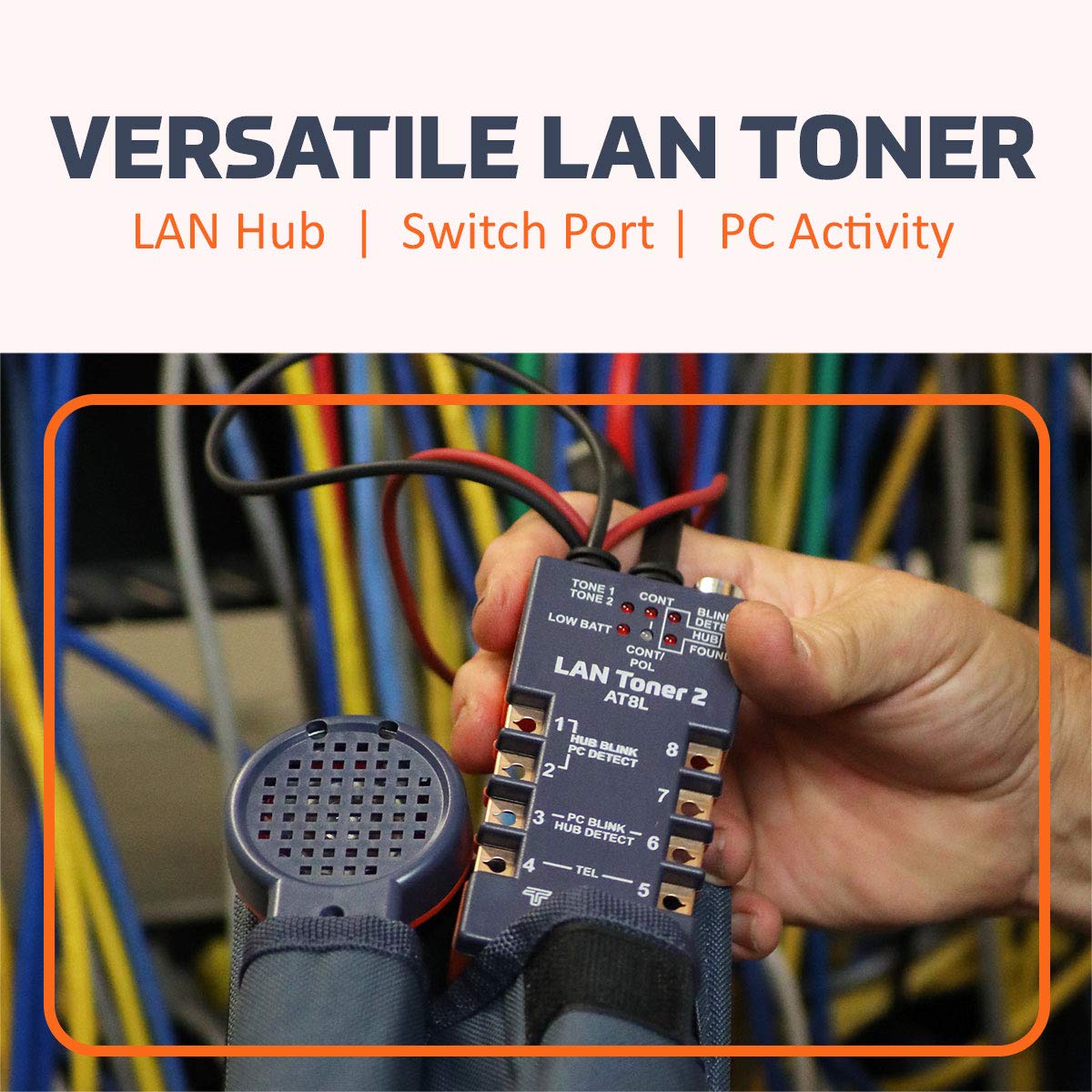 Snapklik.com : TEMPO AT8LK LAN Tone Generator And Probe Kit