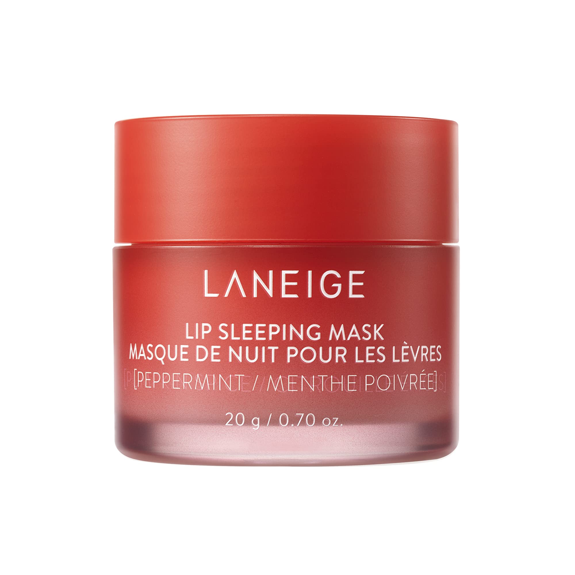 Amazon.com: LANEIGE Lip Sleeping Mask Peppermint: Nourish & Hydrate ...