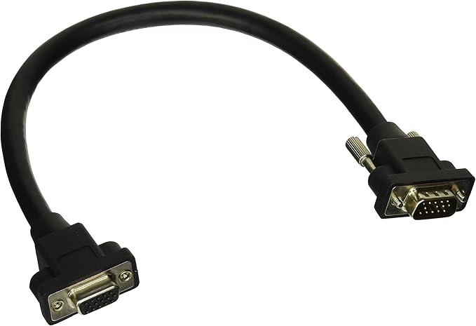 Amazon.com: Legrand - C2G SXGA Monitor Extension Cable, Black Panel ...
