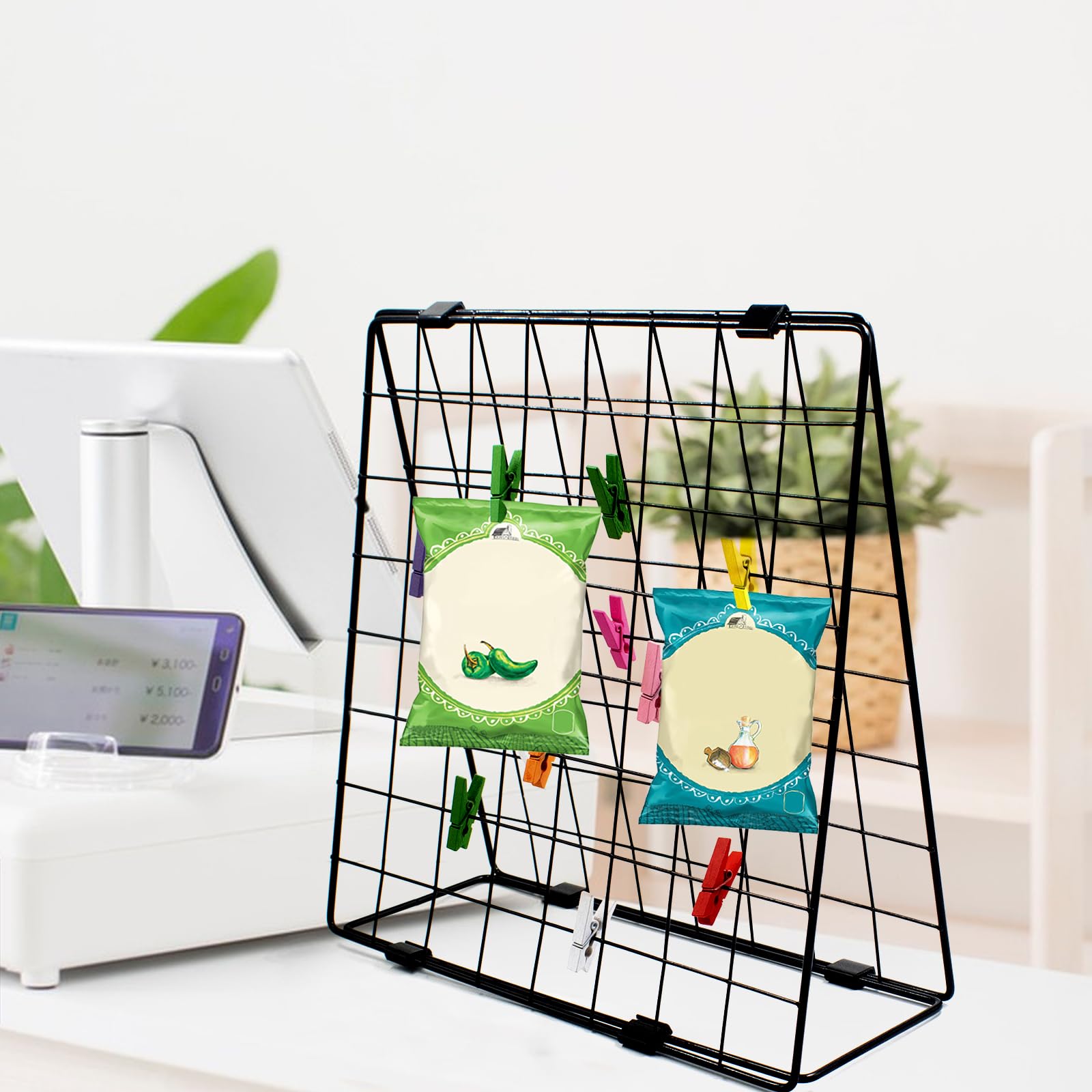 Snapklik.com : JINGHANGER Chip Rack Display Stand Snack Holder For Bags ...