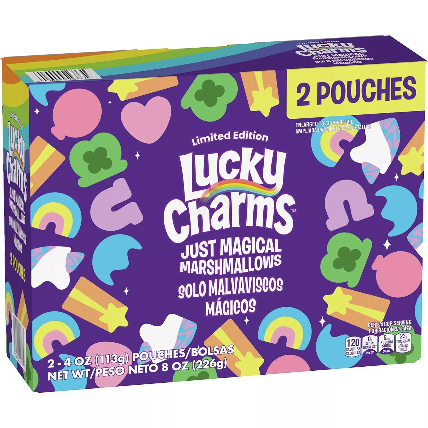 Amazon.com : Lucky Charms Just Magical Marshmallows, 4 Ounce (Pack of 2 ...