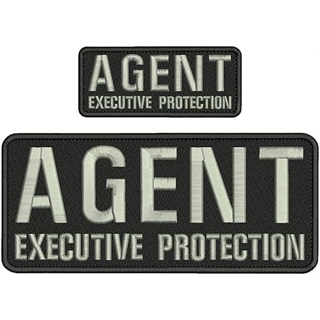 Amazon.com: Agent Executive Protection Vest Patch for Plate Carrier ...
