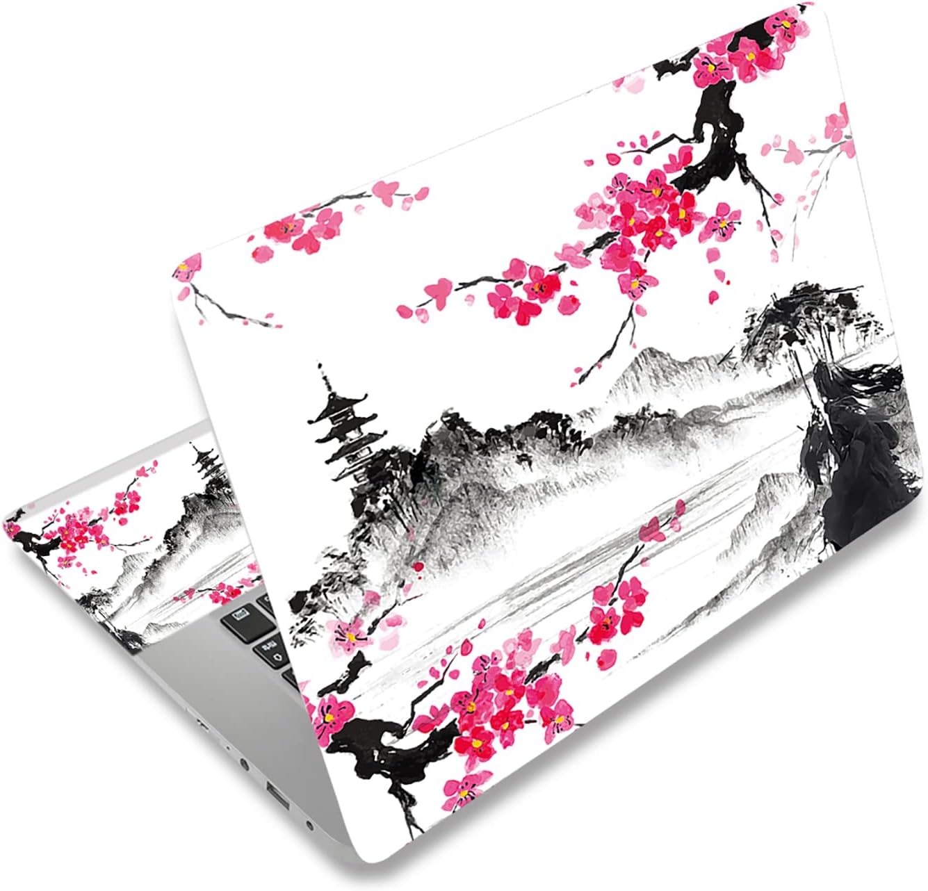 Amazon.com: AIMSA Laptop Skin Sticker Decal, 12 13 13.3 14 15 15.4 15.6 ...