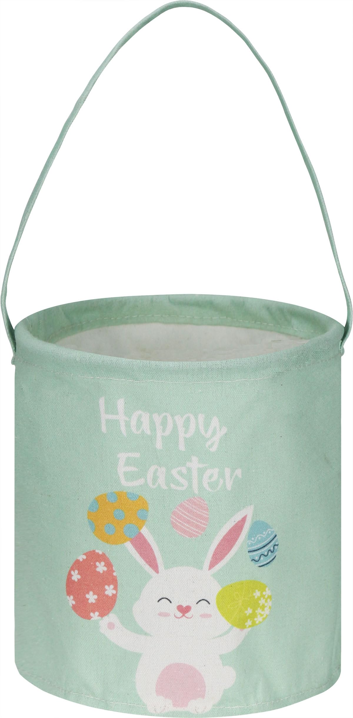 Snapklik.com : HKEC Easter Basket Empty For Kids,Canvas Cute Easter Bucket
