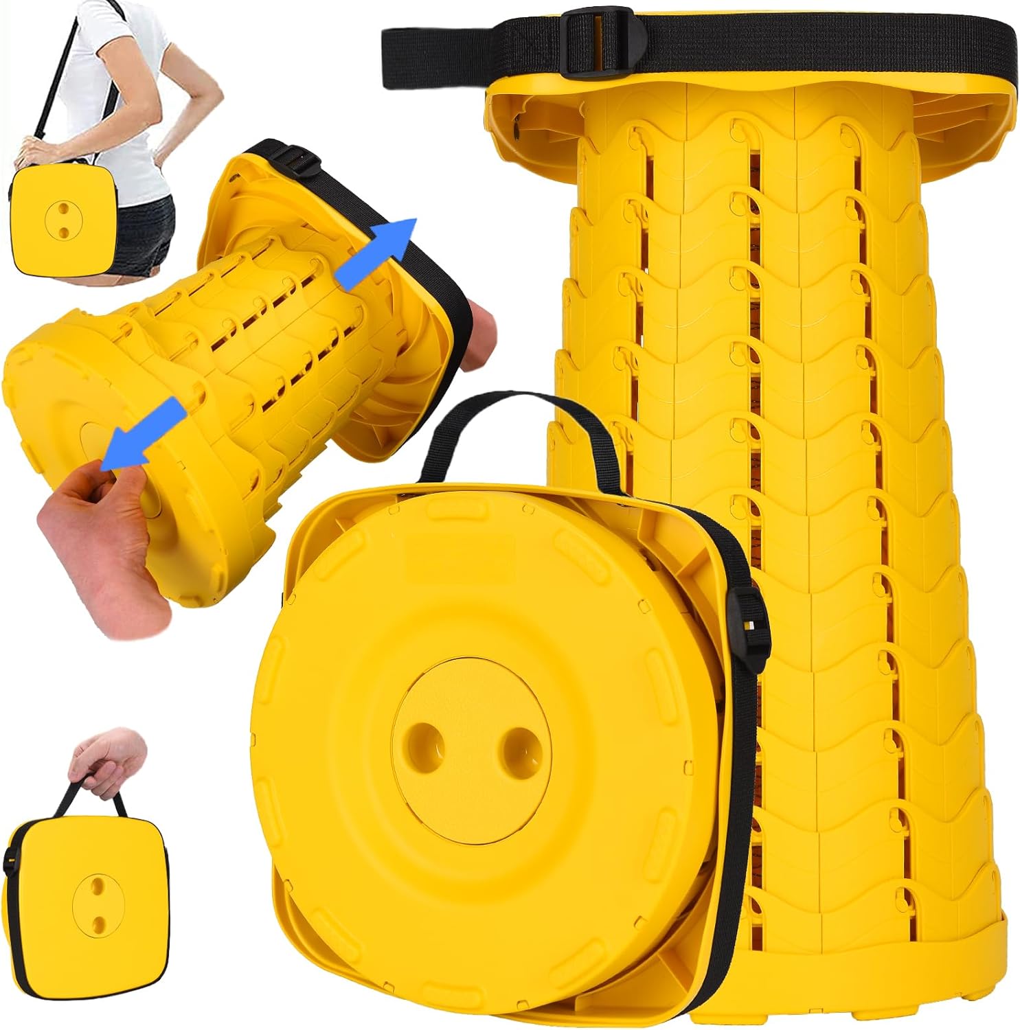 Amazon.com: Fishboy Upgraded Collapsible Stool, 400lbs Max Weight ...