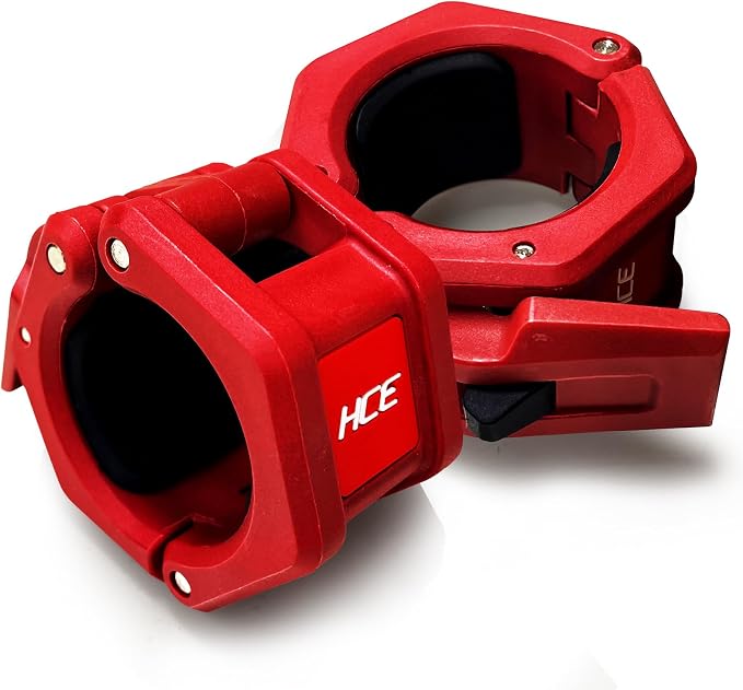 HCE Olympic Collars, 50mm Barbell Clamps, ABS Lock Barbell Clips for ...