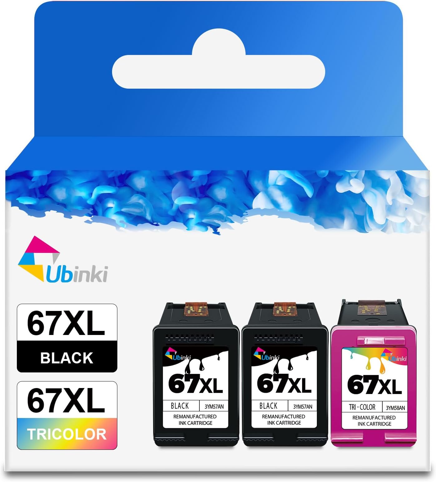 Amazon.com: Relcolor Remanufactured Ink Cartridge Replacement for HP ...