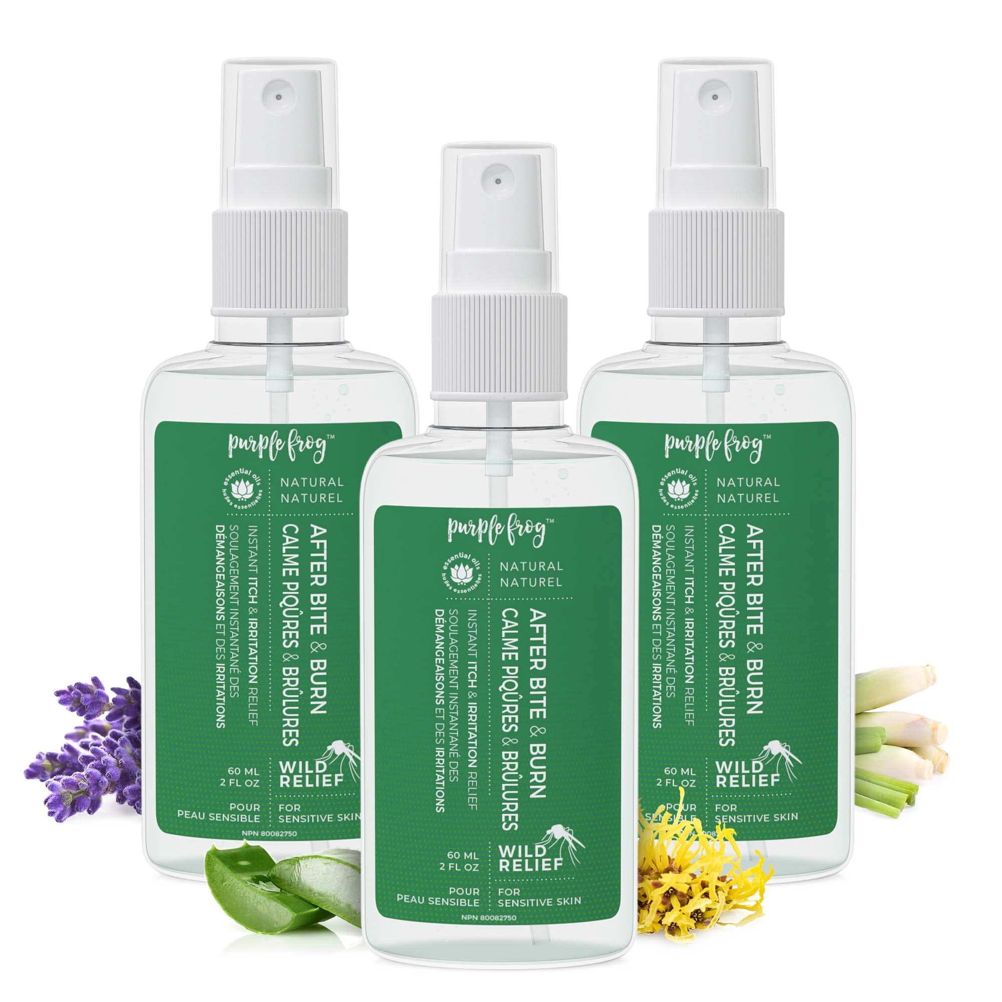 Wild Relief Anti Itch Spray and Bug Bite Itch Relief, Plant-Based Bug ...