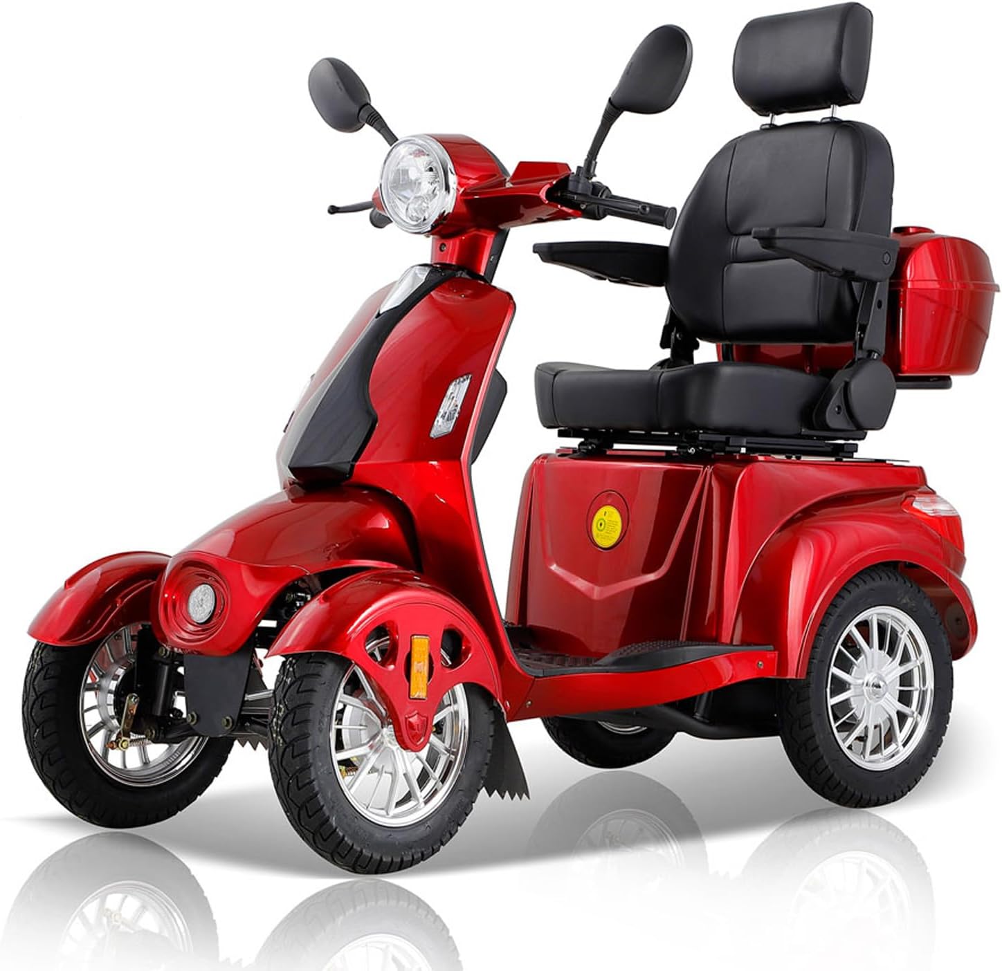 Amazon.com: 4 Wheel Heavy Duty Mobility Scooters for Seniors & Adults ...