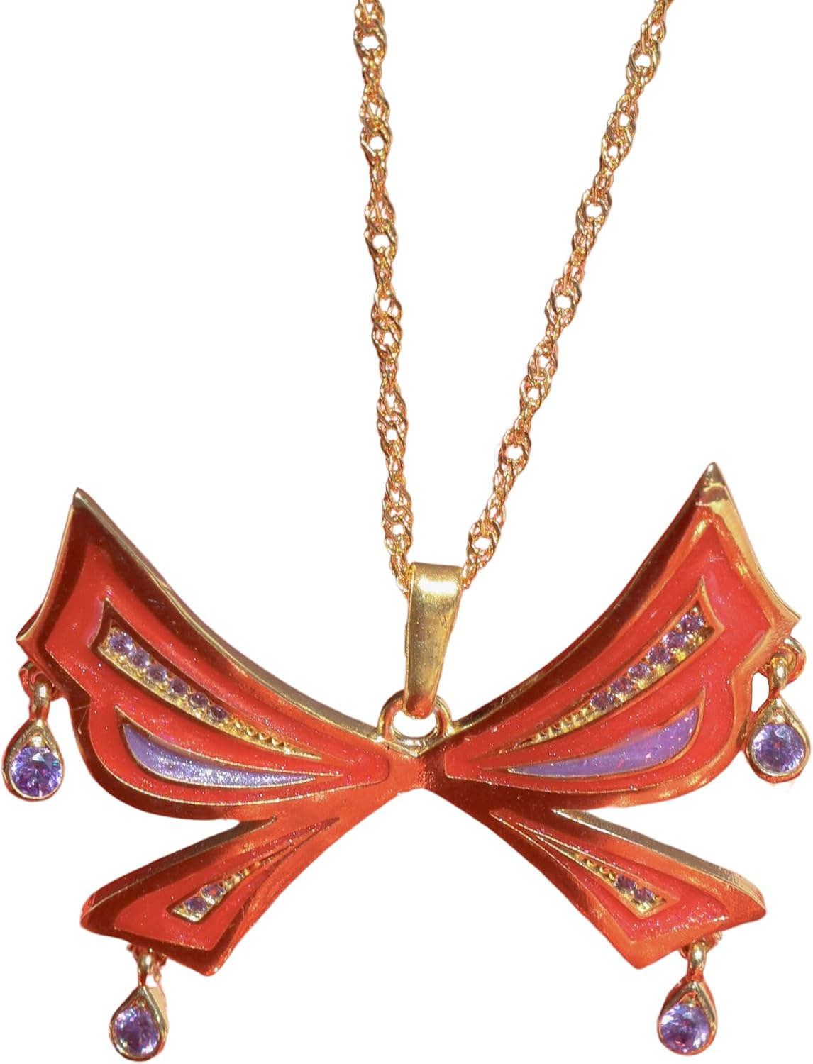 Amazon.com: REORAH COLLECTION Winx Club® Musa Enchantix Wings Necklace ...