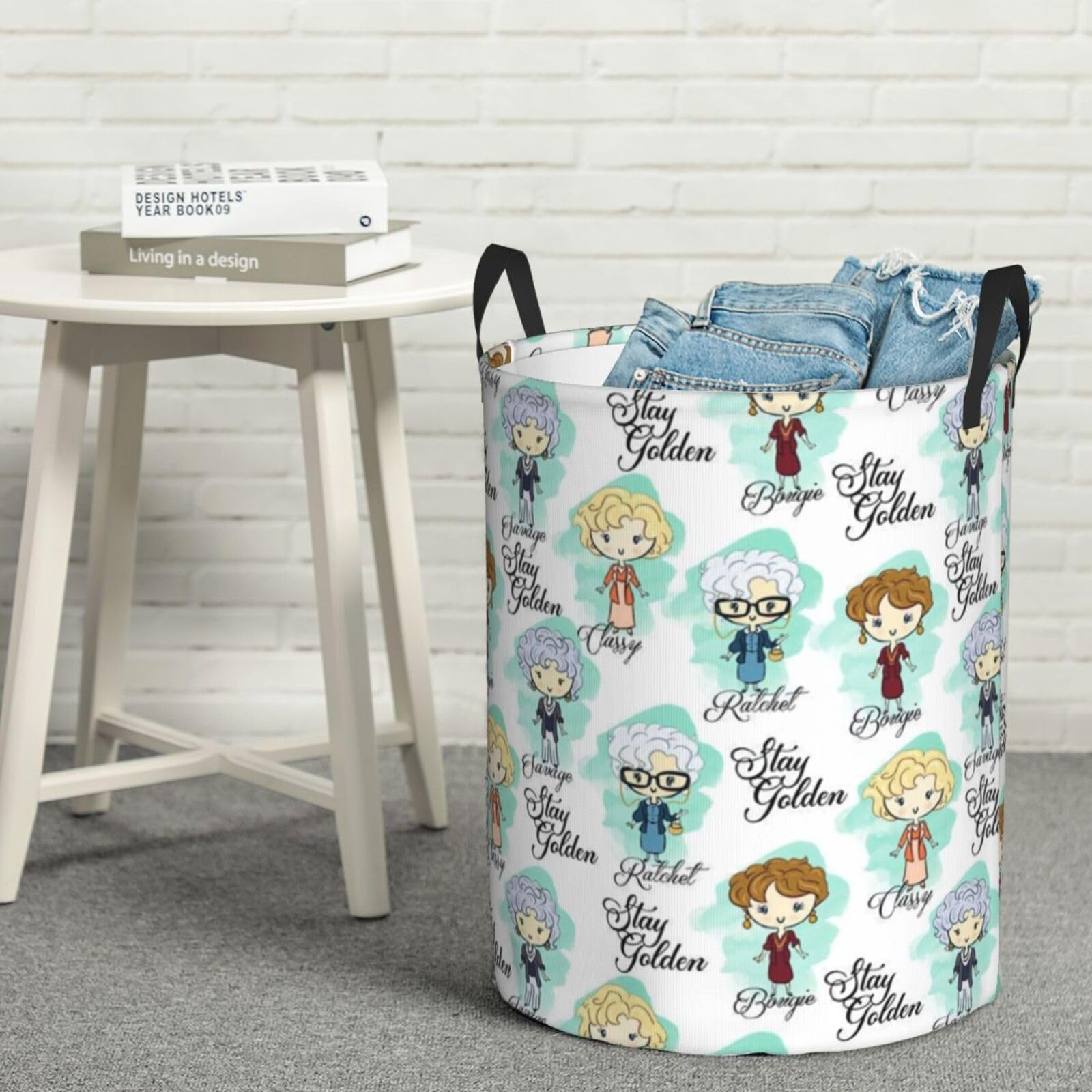 Large Capacity Laundry Bin Golden Girls Laundry Basket - 62.8 Liter ...