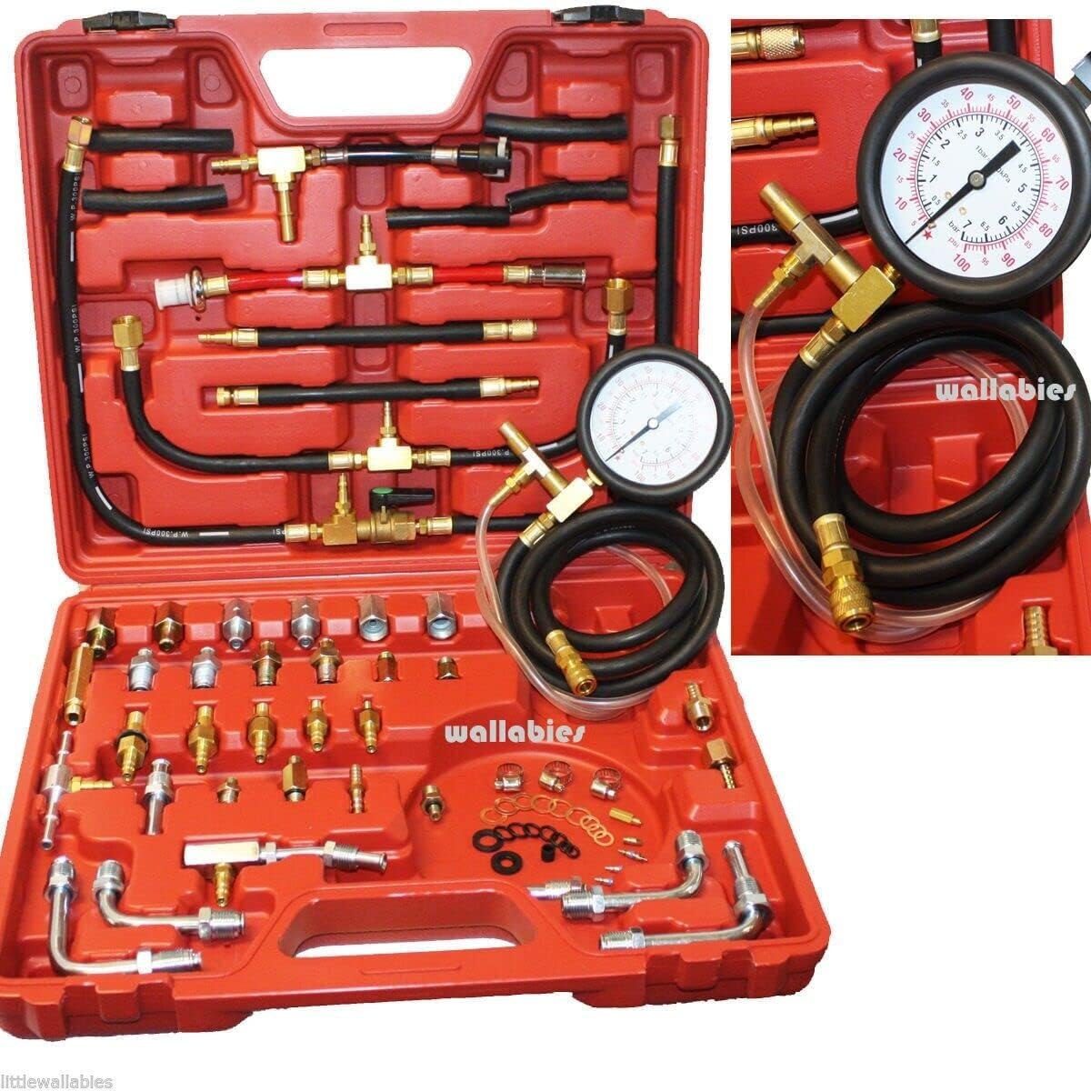 Amazon.com: ARC-POWER Pro Deluxe Manometer Fuel Injection Pressure ...