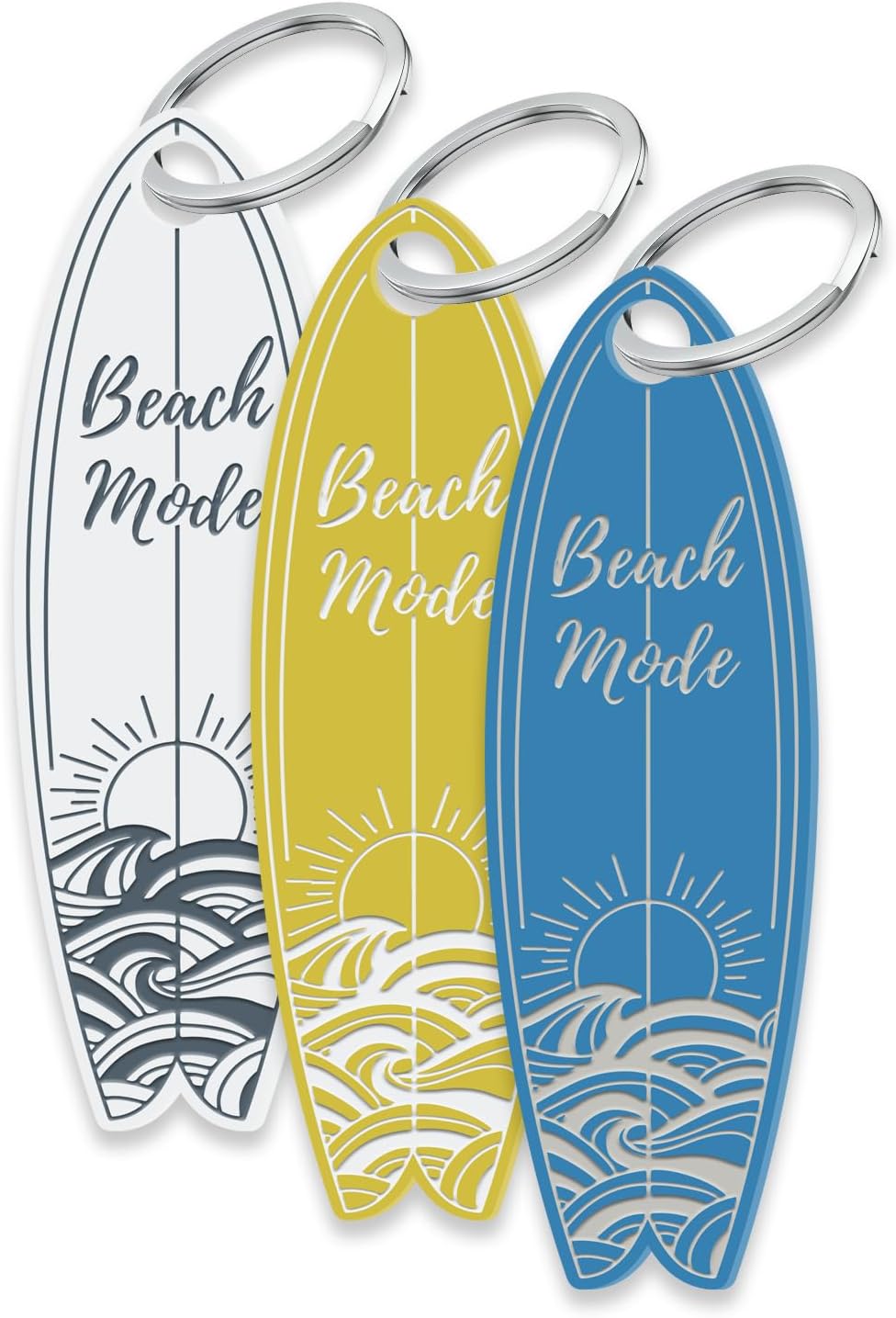 Beach Mode Keyring, Summer Vsco Kerying, Surf Board, Small Gift, Summer ...