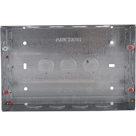 ANCHOR Roma 12 Module Metal GI Box, Standard Size (Silver) : Amazon.in ...