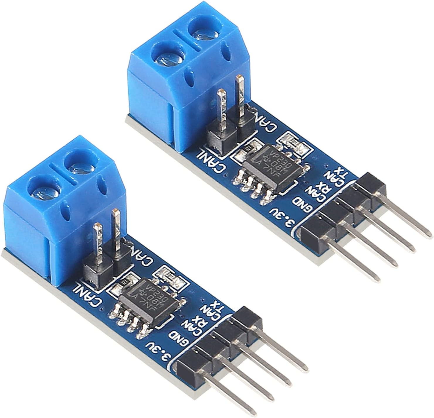Amazon.com: 2PCS SN65HVD230 CAN Board, SN65HVD230 CAN Board Connecting ...