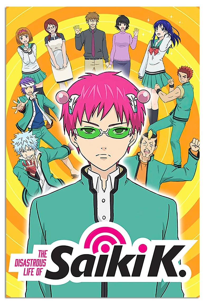 LHNY Saiki K Poster, Manga, C...B0B88FTKD1 | Encarguelo.com