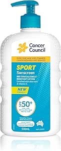 Cancer Council Sunscreen Dry-Touch Sport Lotion SPF50+ by Cancer ...