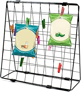 Amazon.com: JINGHANGER Chip Rack Display Stand Snack Holder for Bags ...