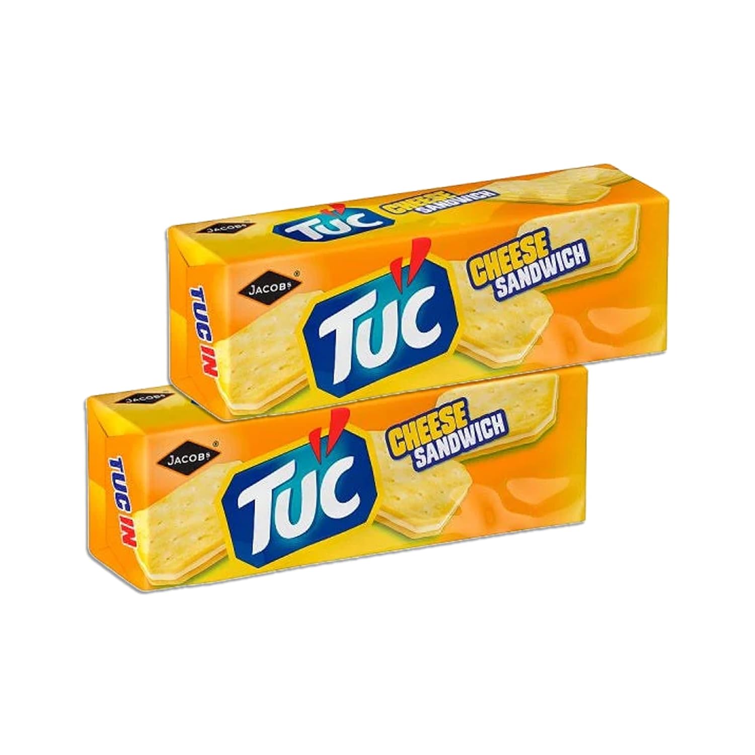 Jacob's Tuc Cheese Sandwich Crackers -150g - Pack of 2 : Amazon.in ...