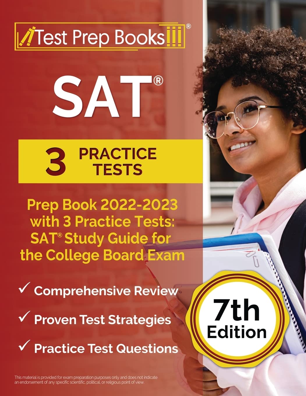 SAT Prep Book 2022 - 2023 with 3 Practice Tests: SAT Study Guide for ...