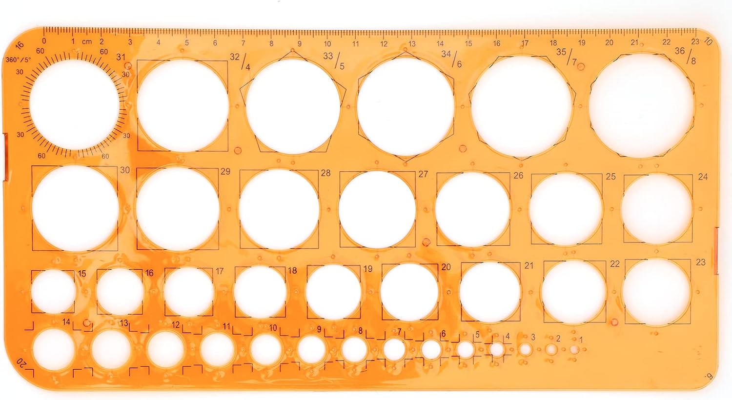 Circle Stencil Templates Scribing Ruler for Drawing Tool for Drawing ...