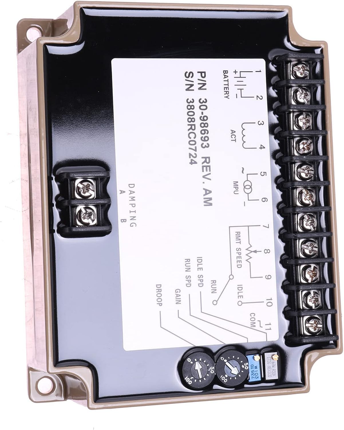 Amazon.com: Jeimgrso Speed Controller Control Governor 30-98693 3098693 ...