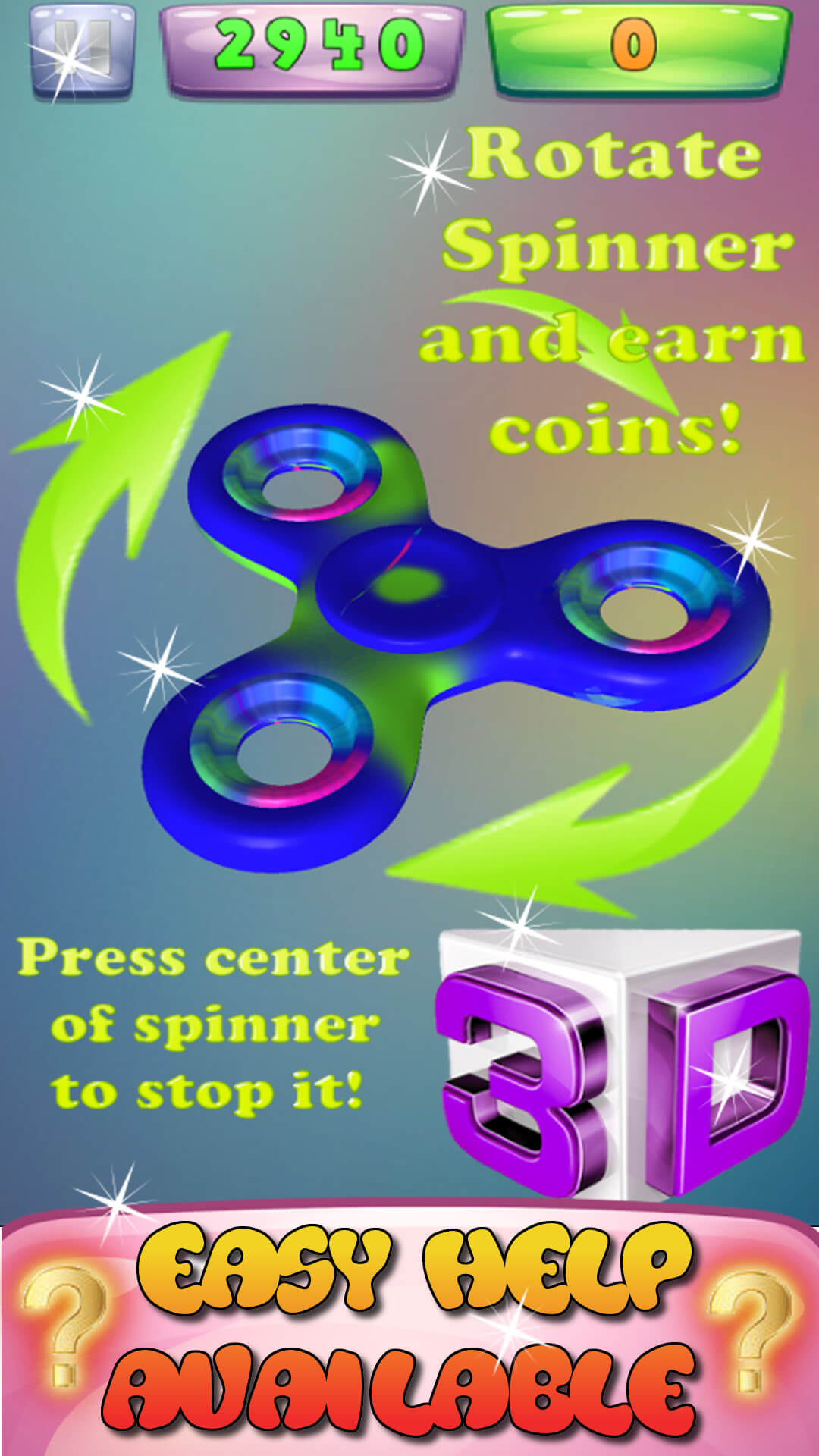 Fidget Spinner 3D - App on Amazon Appstore