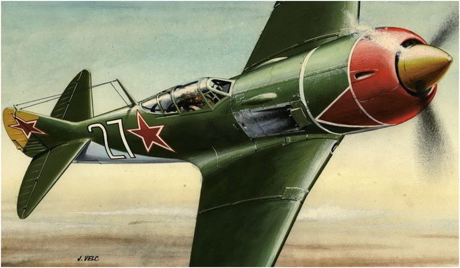 Amazon.com: Semar SMC72899 1/72 Soviet Air Force Labo Chicken La-7 ...