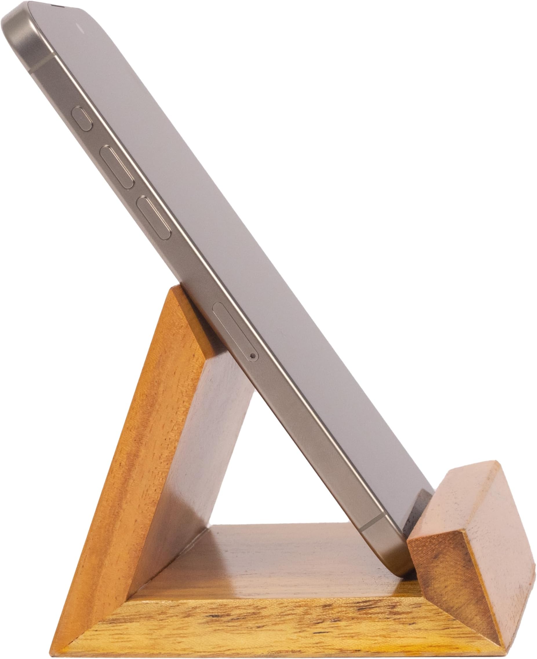 Tzafrir Wooden Table Mount Mobile Stand For Table, Bed, Mobile Holder ...