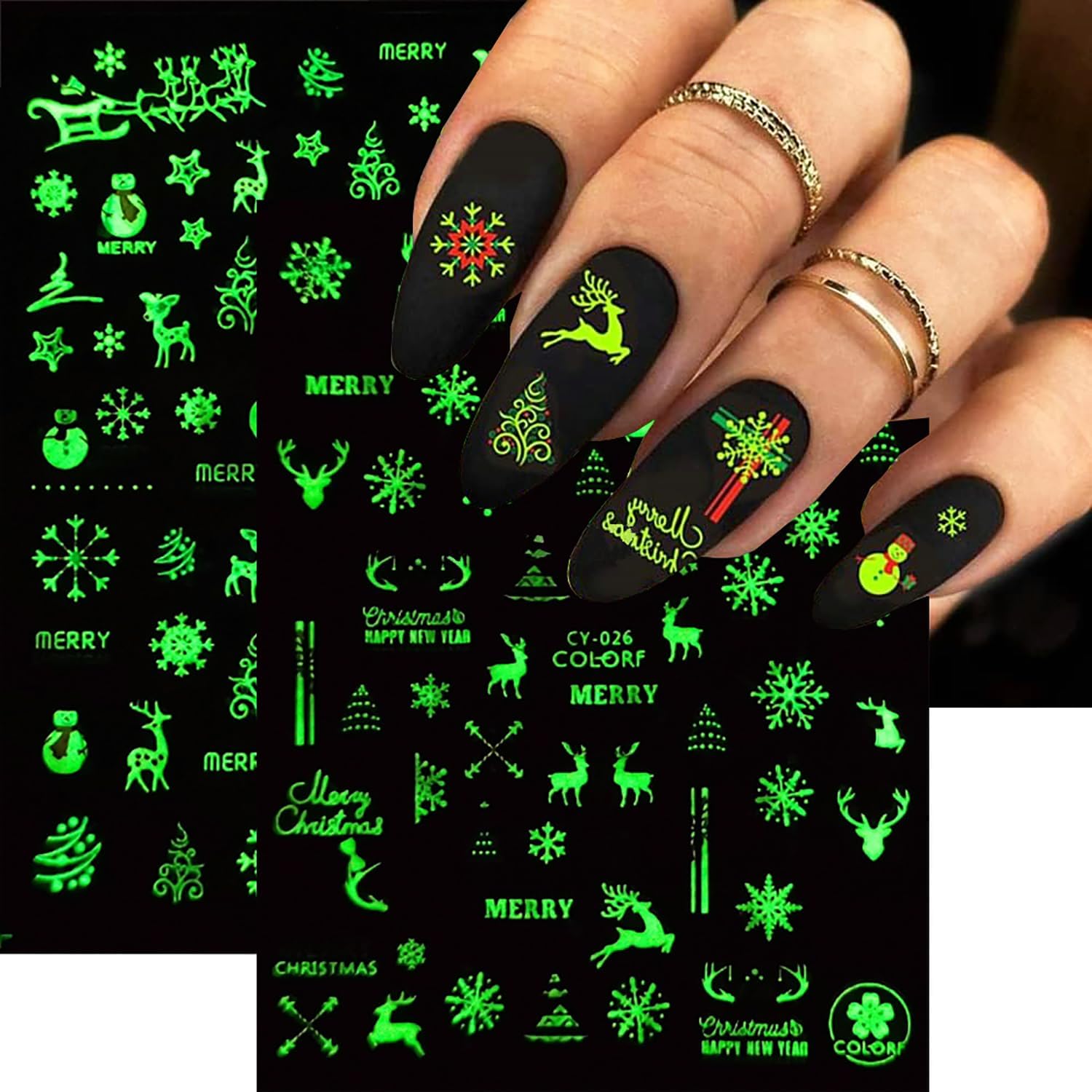 Calcomanías de arte de uñas de otoño, Acción de Gracias, otoño, hoja de ...
