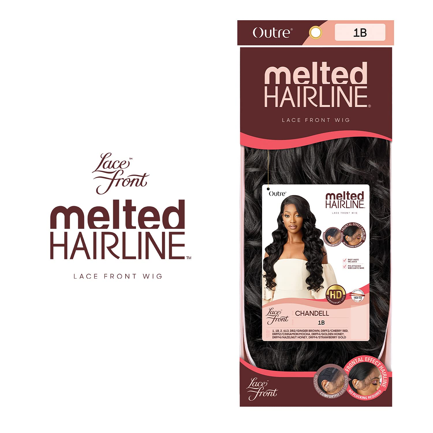 Outre Melted Hairline HD Lace Front Wig Chandell (DRFF...B0963KMRRV ...