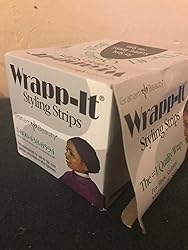 Amazon.com : Wrapp-it Styling Strips for Natural Hair Wrap and Molded ...