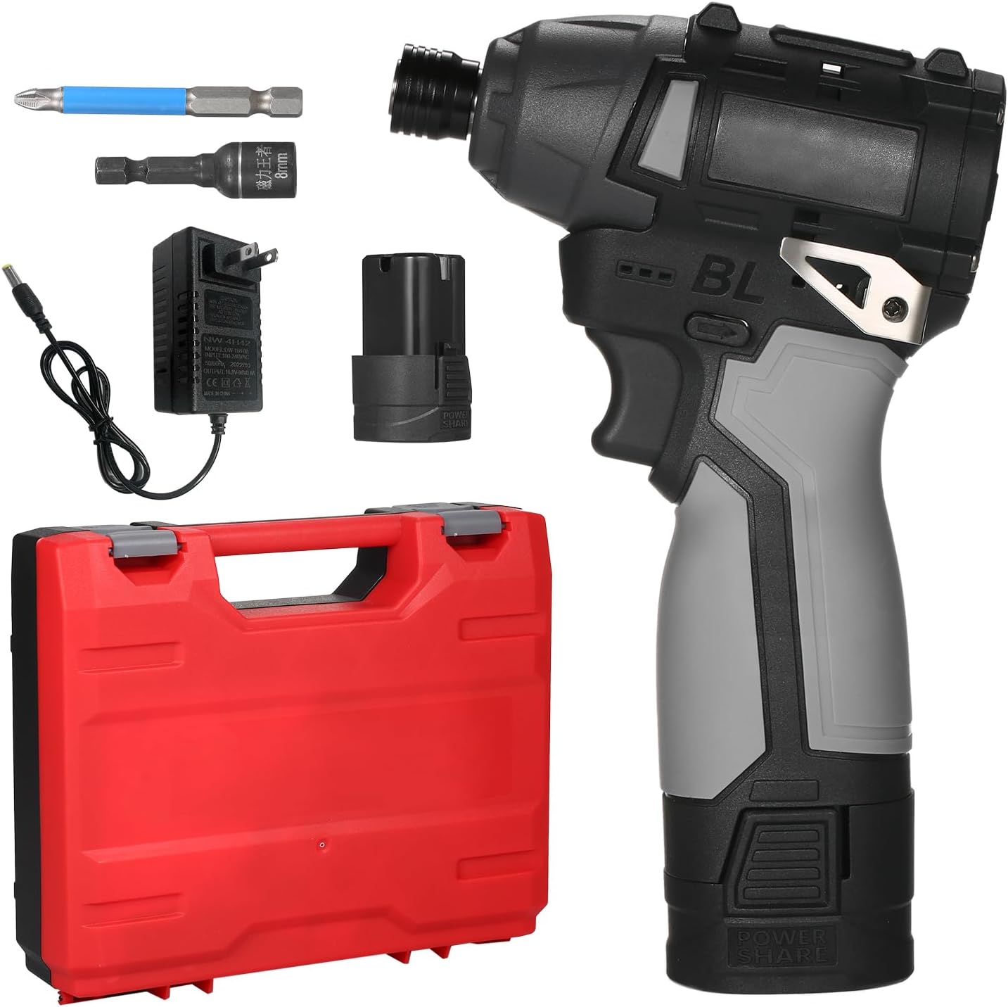 Amazon.com: Electric screwdriver,ERYUE 18V Brushless Electric ...