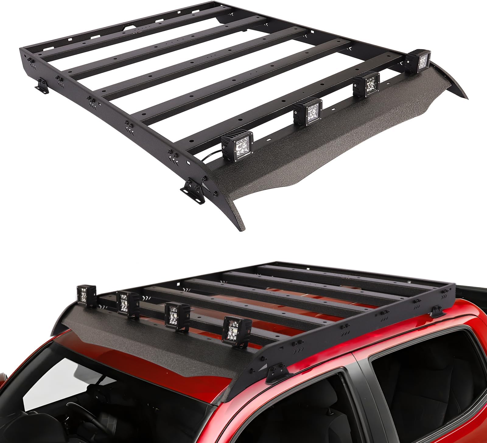 Amazon.com: Top Roof Rack Cargo Basket Luggage Carrier Compatible with ...