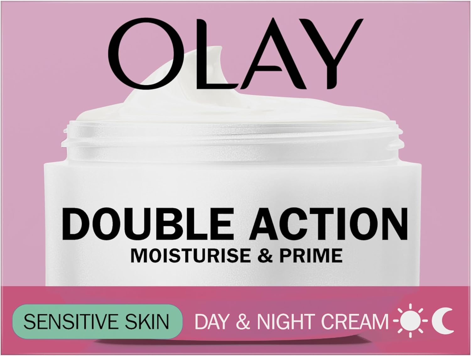 Olay Classic Care Double Action Moisturiser Day Cream Sensitive ...